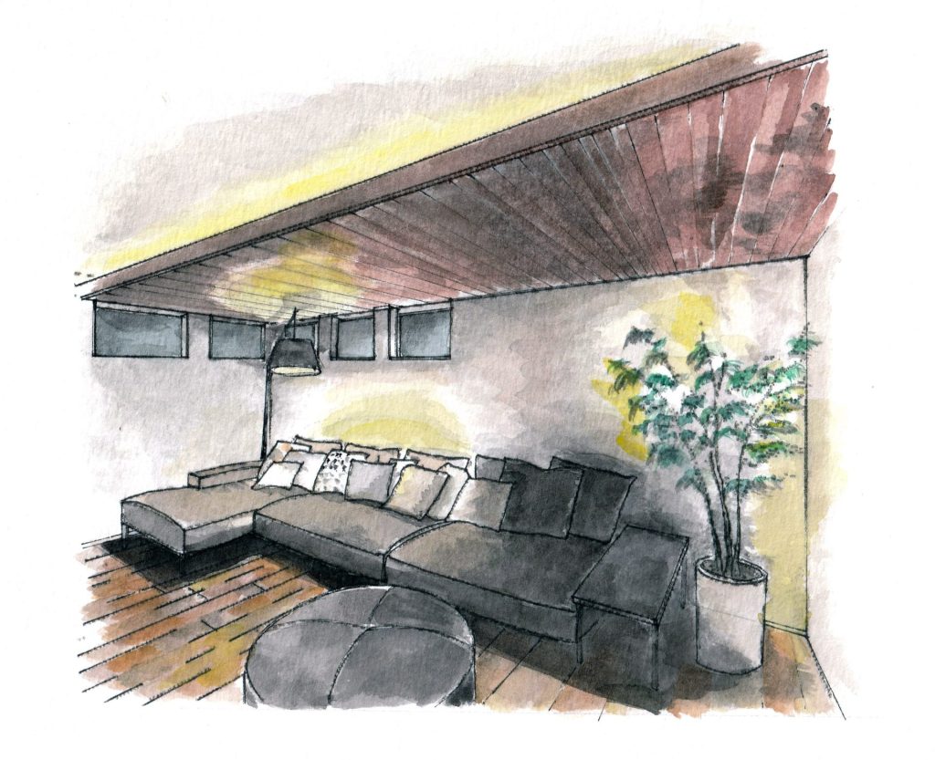 オンライン建築士のともさんの手描きパース | kikorist日誌