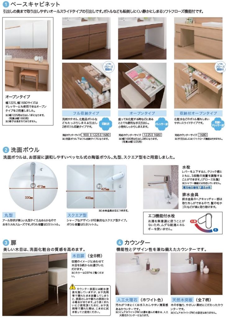 【徹底解説】住友林業で選択できる洗面化粧台（2023年） | kikorist日誌